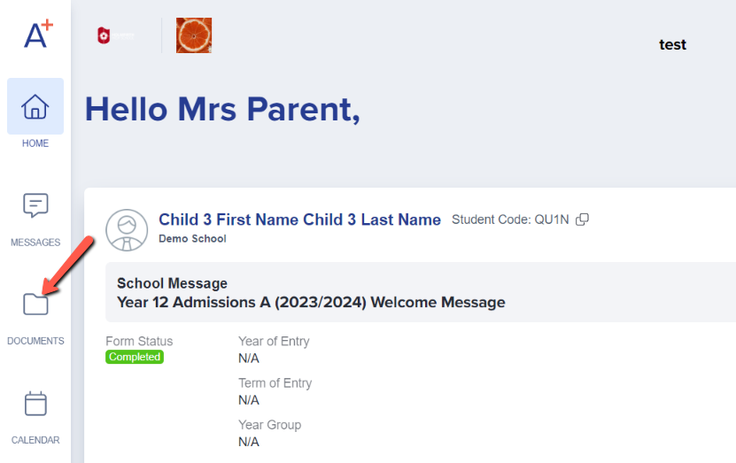 Uploaded Files: how to link documents to parent/student homepage ...
