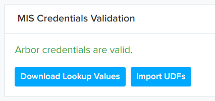 Arbor MIS Admissions+ API Guide