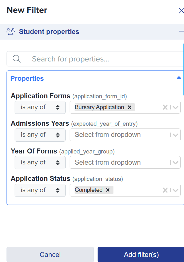 How to Filter Parents in B+