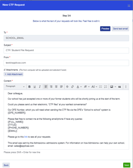 CTF/File Request Area