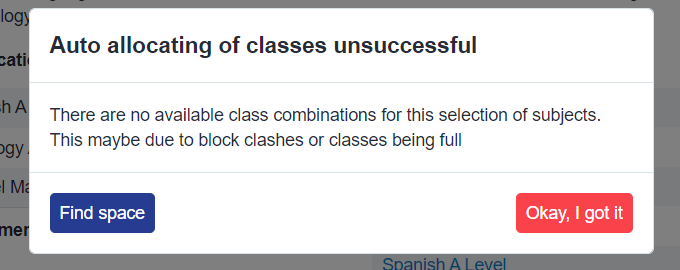 How to Auto-Allocate Classes