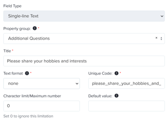 How to Customise an Application Form