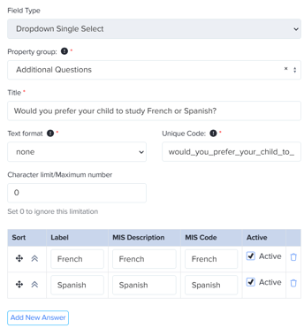How to Customise an Application Form