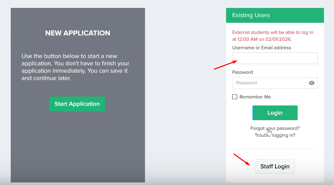 Single Sign-On (SSO) for Staff (Google & Microsoft Accounts only)