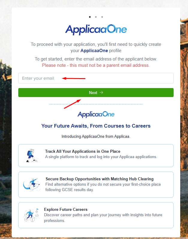 How to Apply to Sixth Form or College with ApplicaaOne