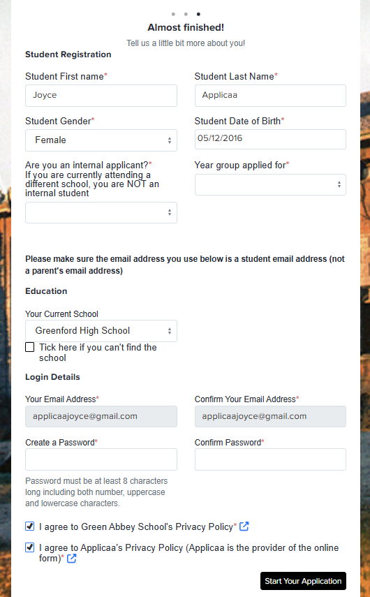 How to Apply to Sixth Form or College with ApplicaaOne