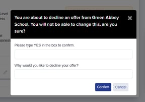 How to Accept or Decline Offers: A Step-by-Step Guide