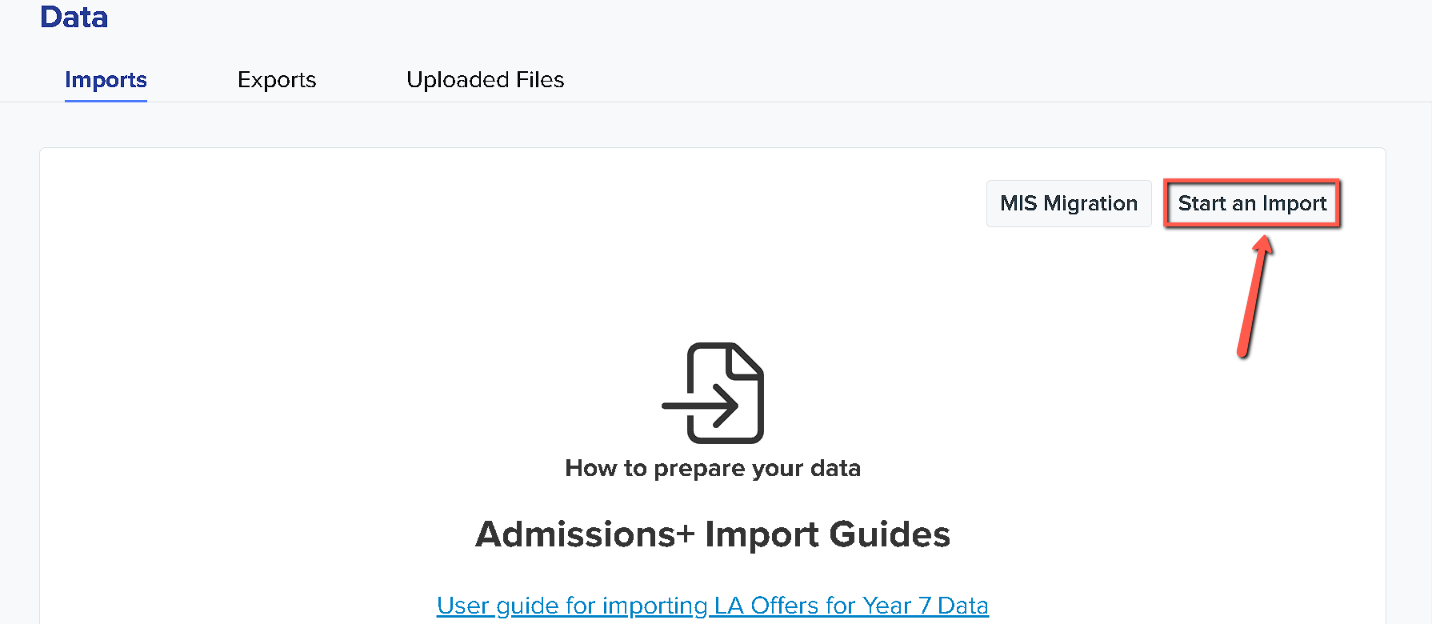 Importing Internal Students from Bromcom to Admissions+