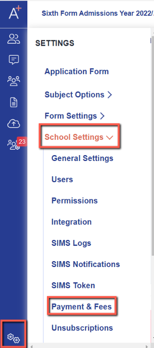How to Set Up and Use Payment and Fees in Your Admissions+ System