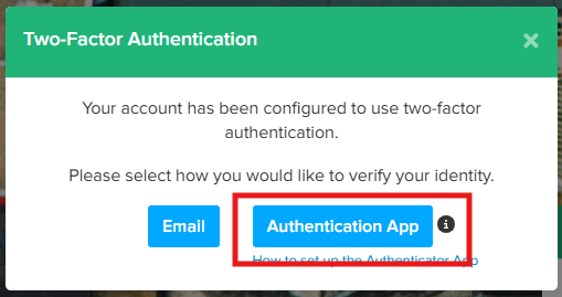 How to use 2FA Authenticator App for logging in