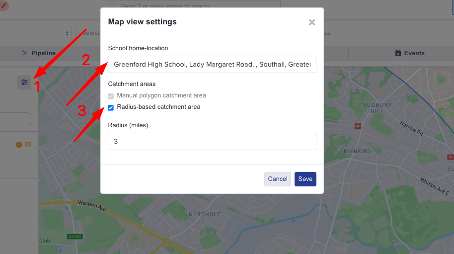 Map View