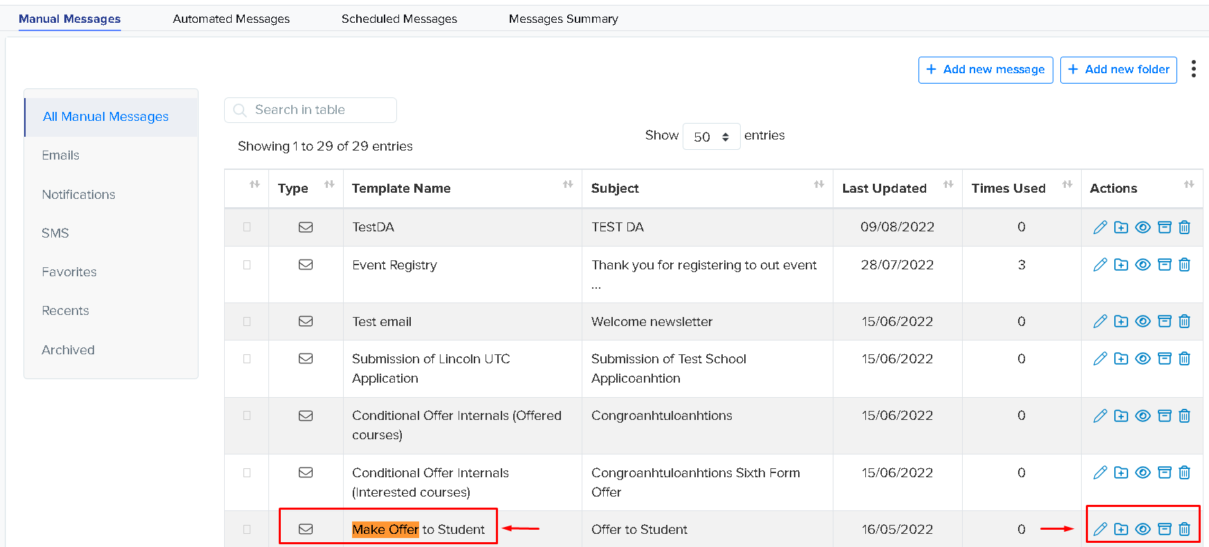How to edit your offer template