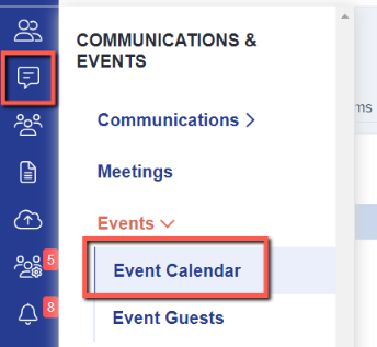 How to create a new event question template